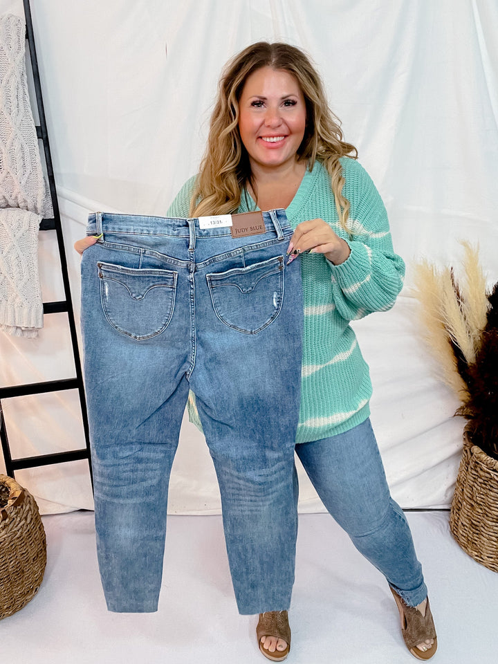 Judy Blue Tummy Control Jeans | Stretchy Denim that Slims – Whiskey Skies