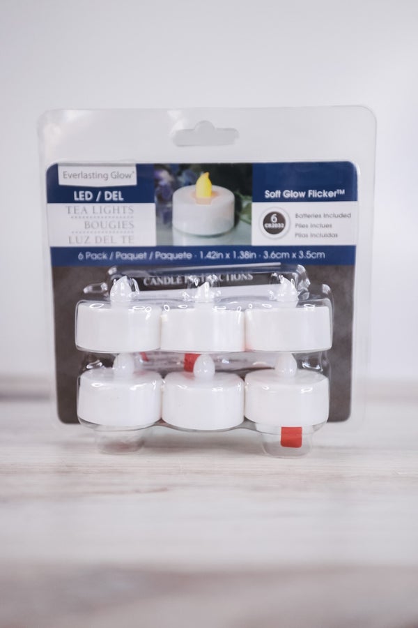LED Tea Lights (Set Of Six) - Whiskey Skies